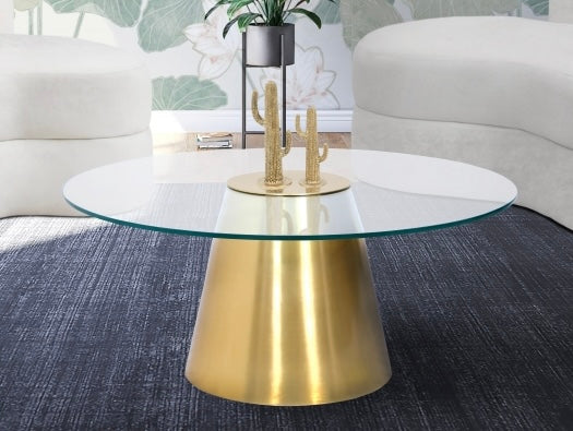 Glassimo Glass Coffee Table – Stool & Deco